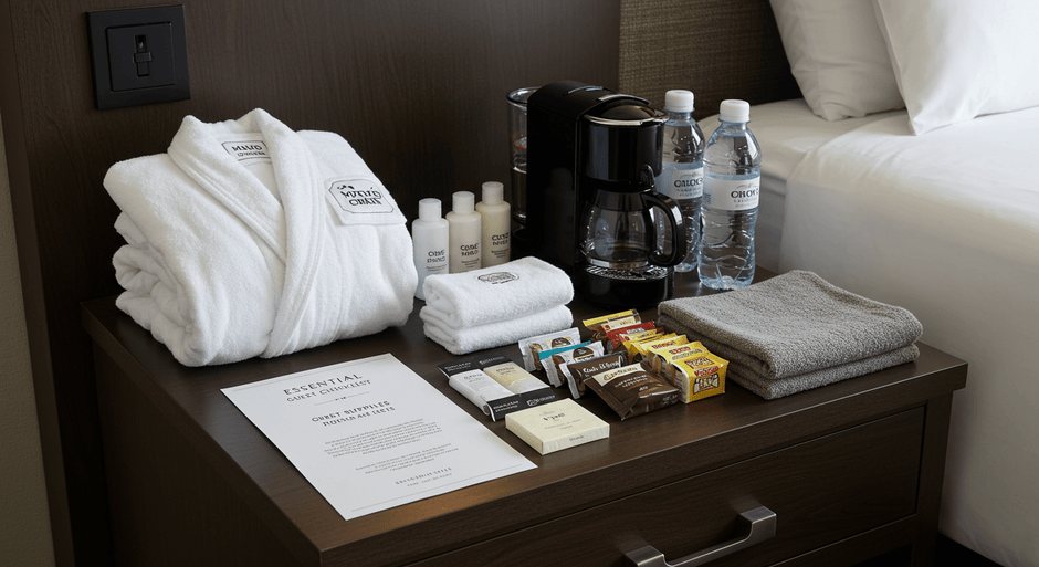 Hotel Room Essentials 2025 | Guest Supplies Checklist – Hotel Items